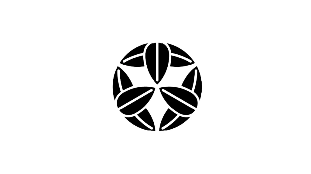 Maruni Itsutsu Takanoha – Japanese Family Crest (Kamon) | Shodocafe7557